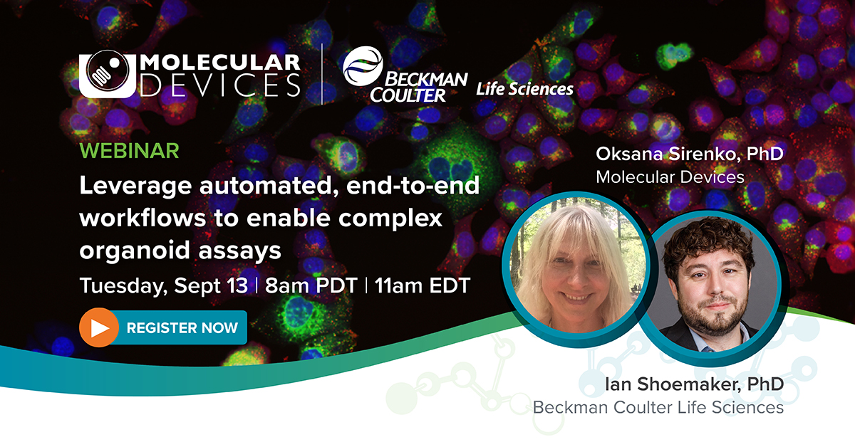 Enable complex organoid assays with automated end-to-end workflows